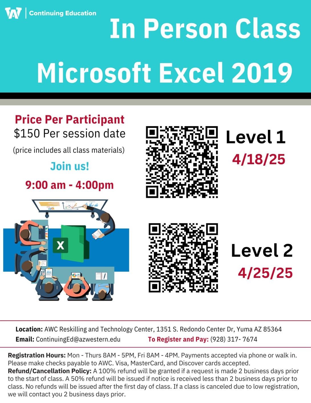 Microsoft Excel 2019 Level 2 | Arizona Western College
